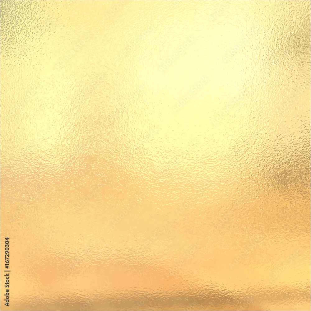 Gold metallic foil, Vector illustration Stock Vector | Adobe Stock