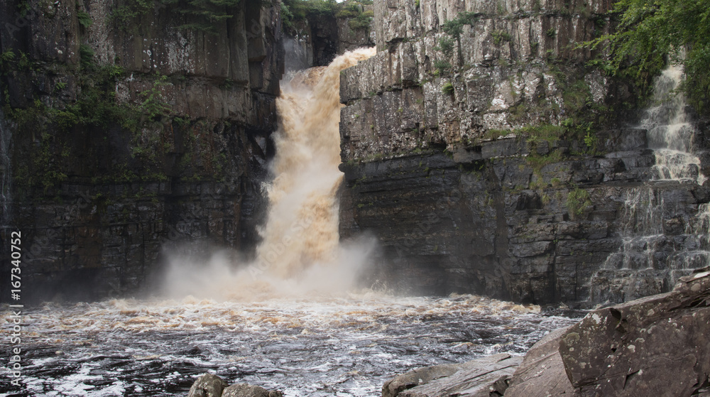 High Force Waterfall Stock Photo | Adobe Stock