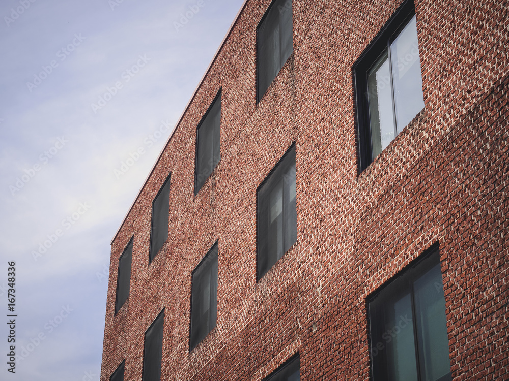 Brick building Window frame Pattern Exterior Architecture detail Stock ...