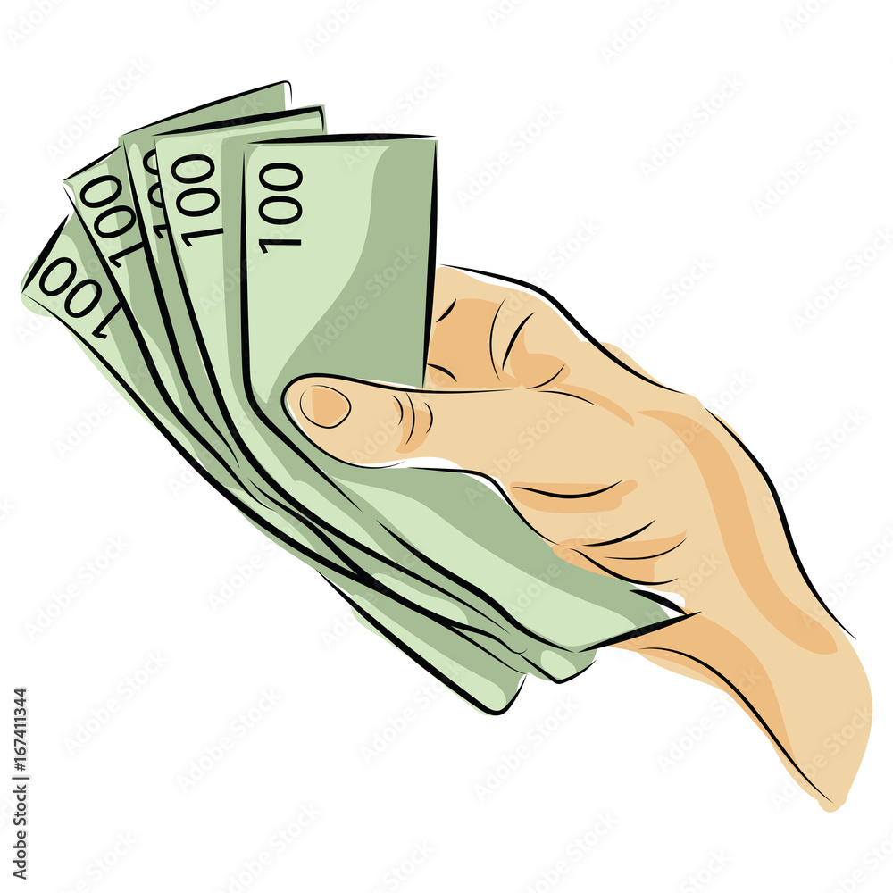 graphic design editable for your design, hand drawn human hand holding ...