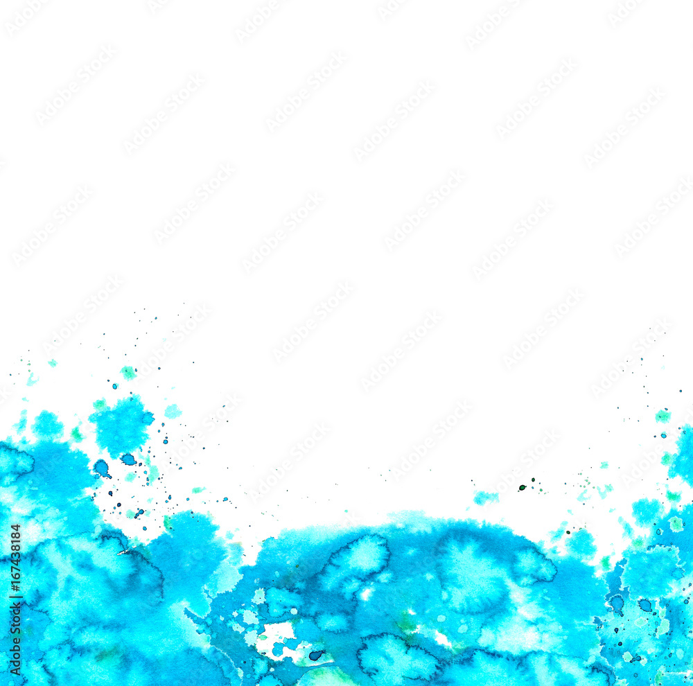 Watercolor splash design Stock Illustration | Adobe Stock