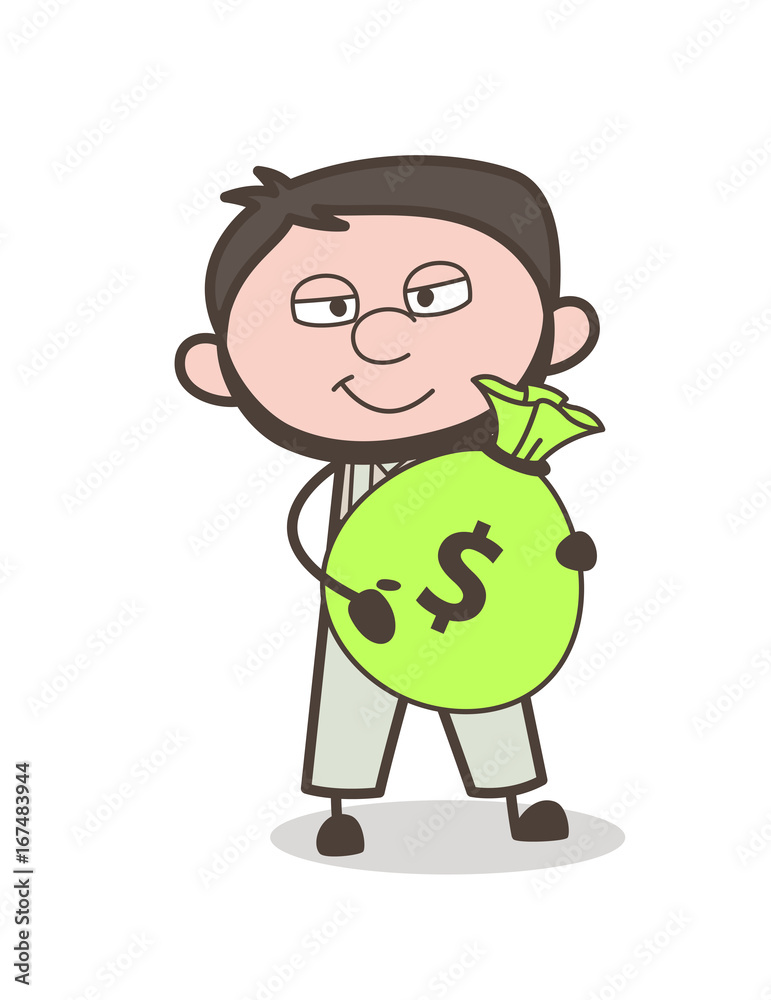 Man Giving Money Clipart