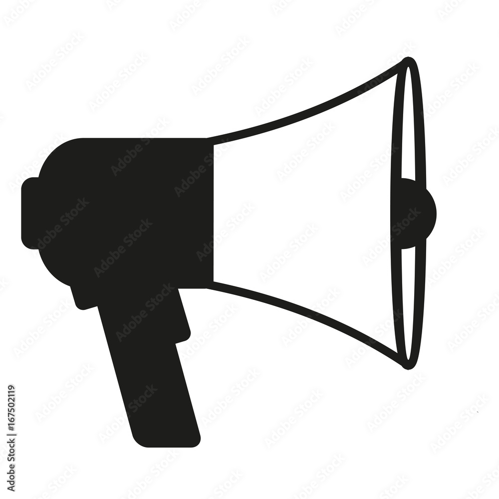 Megafon vector de Stock | Adobe Stock