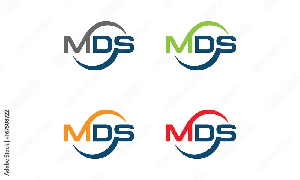 MDS Financial Logo Stock Vector | Adobe Stock