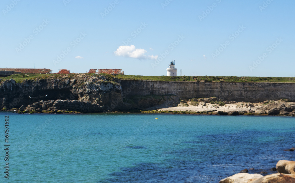Foto de Tarifa, Spagna: il faro di Punta de Tarifa (Punta Tarifa), il ...