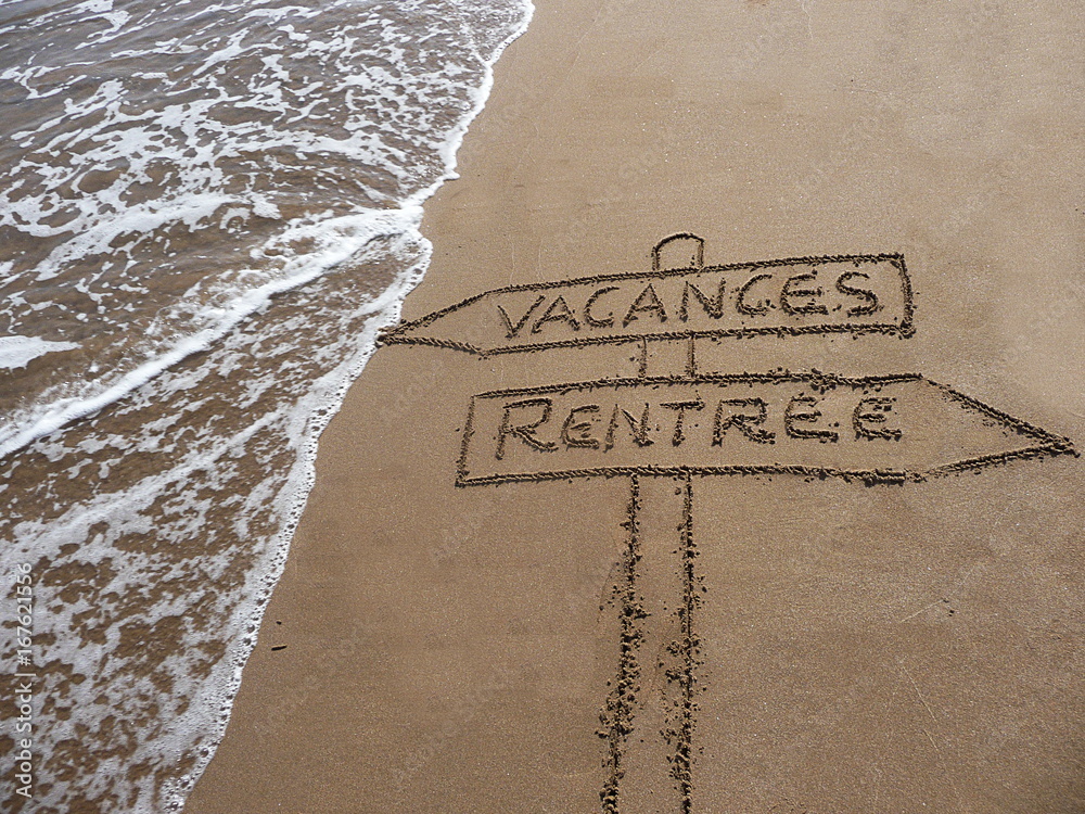 Rentrée des vacances. Stock-Foto | Adobe Stock