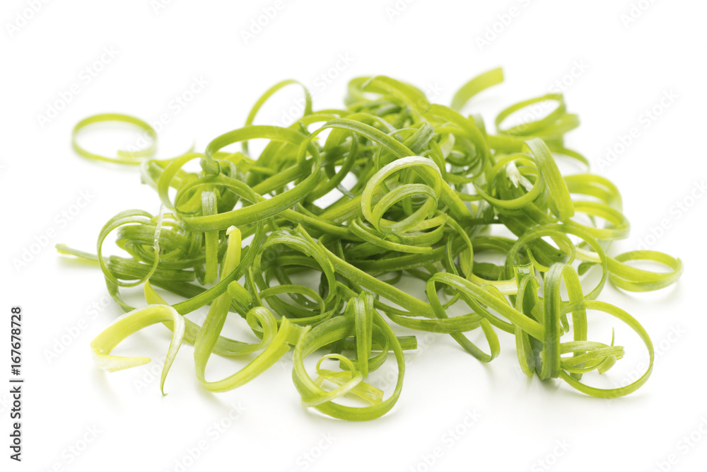 Traditional Chinese Spring Onion Garnishes; non-sharpened file Stock ...