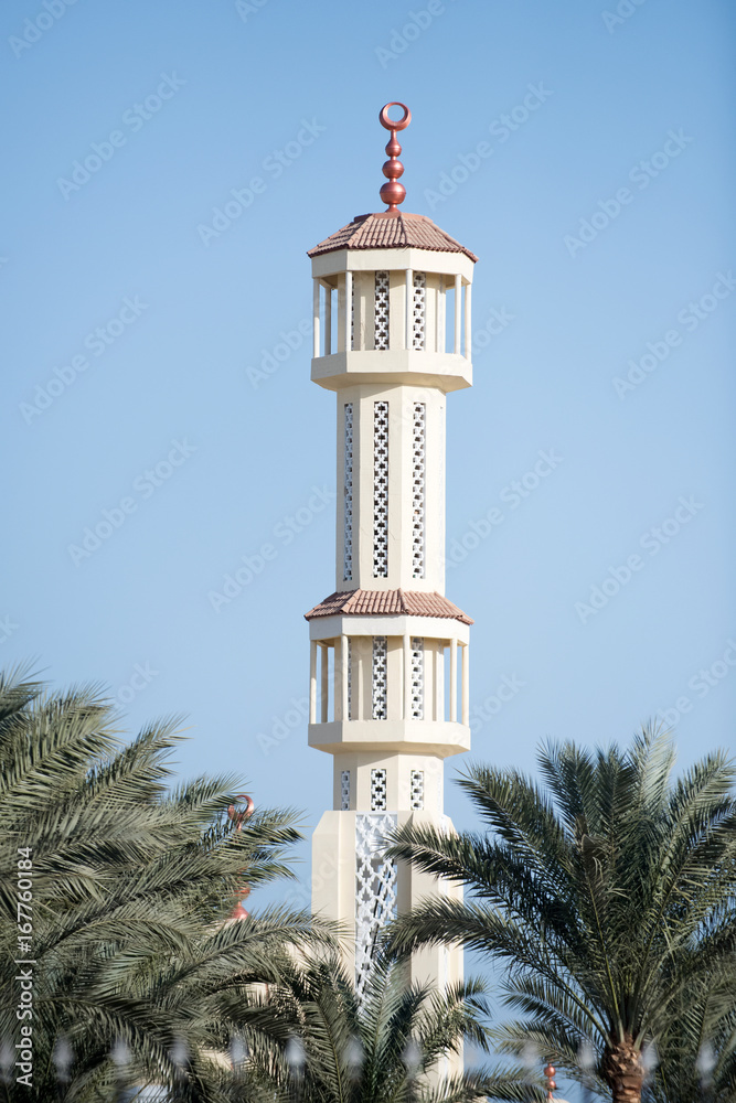 mosque traditional muslim architecture white and brown building Stock ...