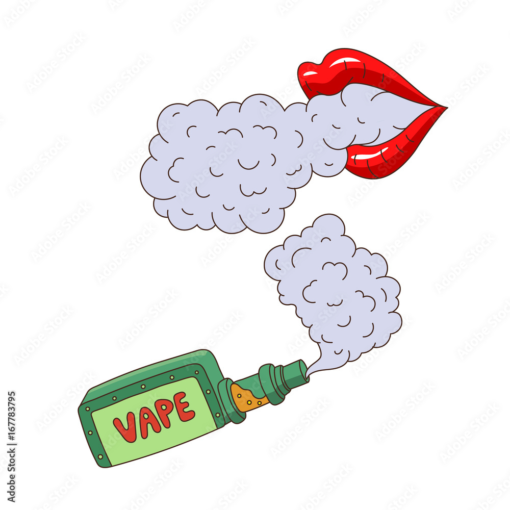 Lips Smoke Clipart | Lipstutorial.org