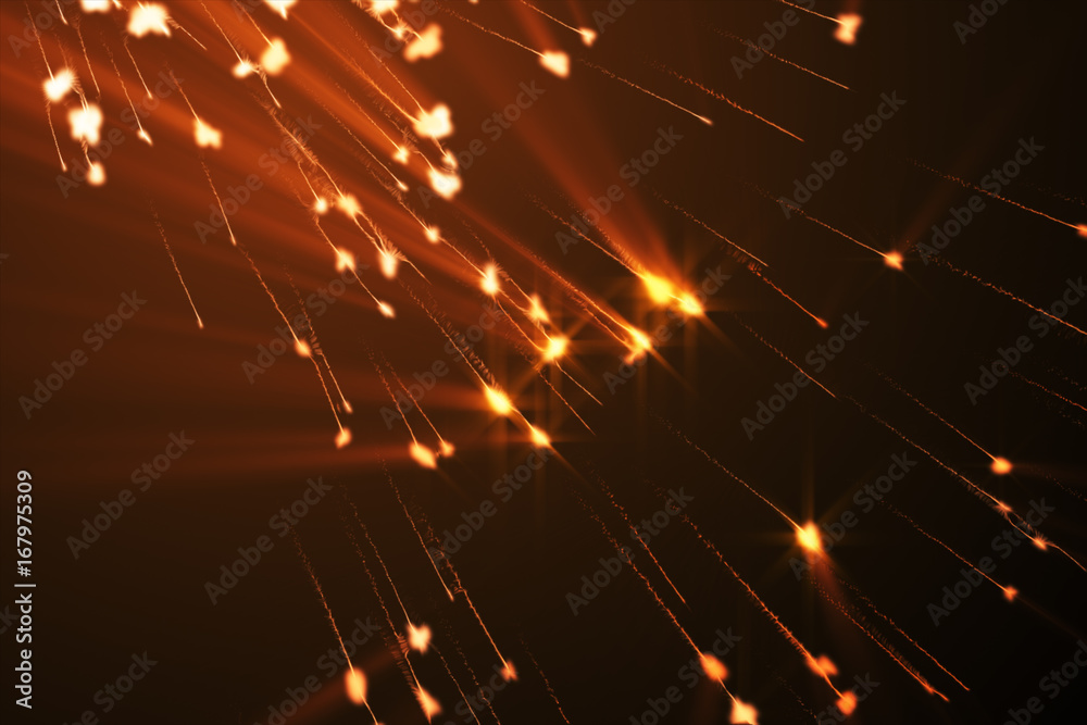 Meteorite shower pattern - background for continuous replicate. Stock ...