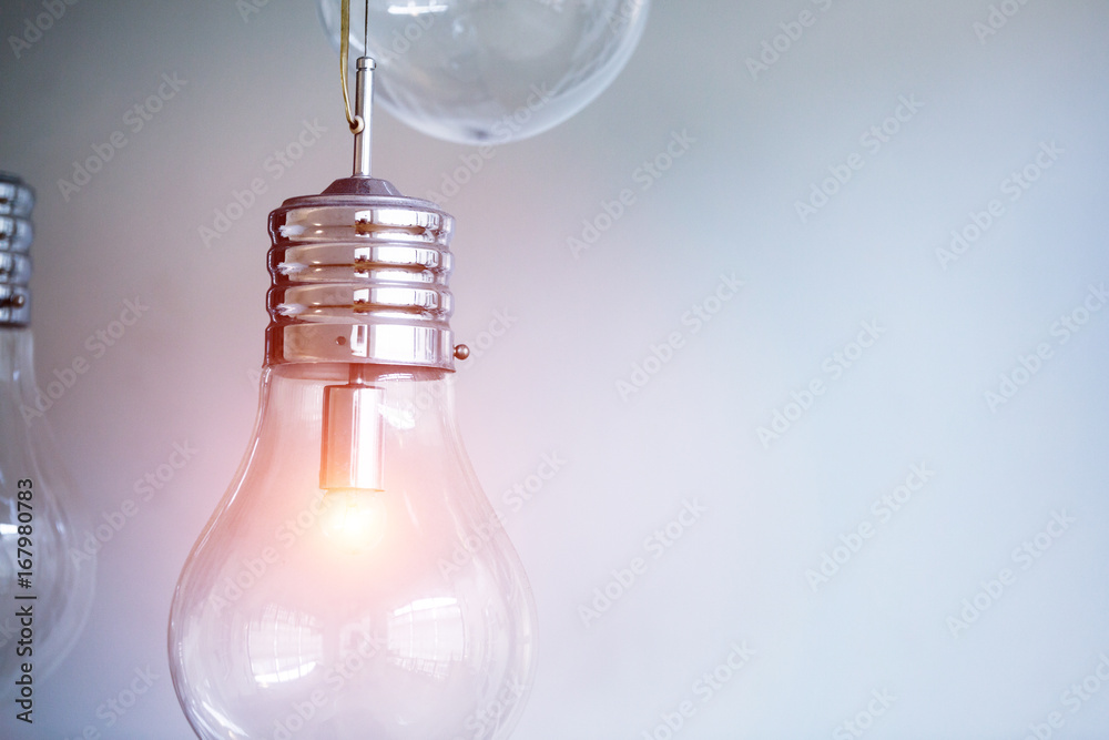 Image of light bulb representing overthinking concept Stock Photo ...