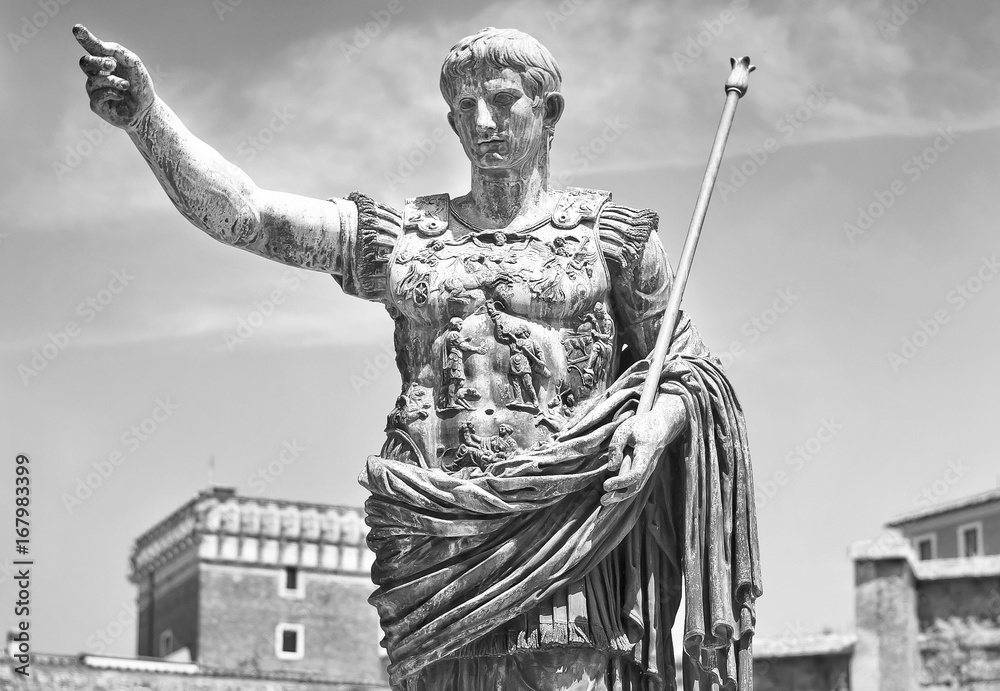 Augustus: the roman emperor Stock Photo | Adobe Stock