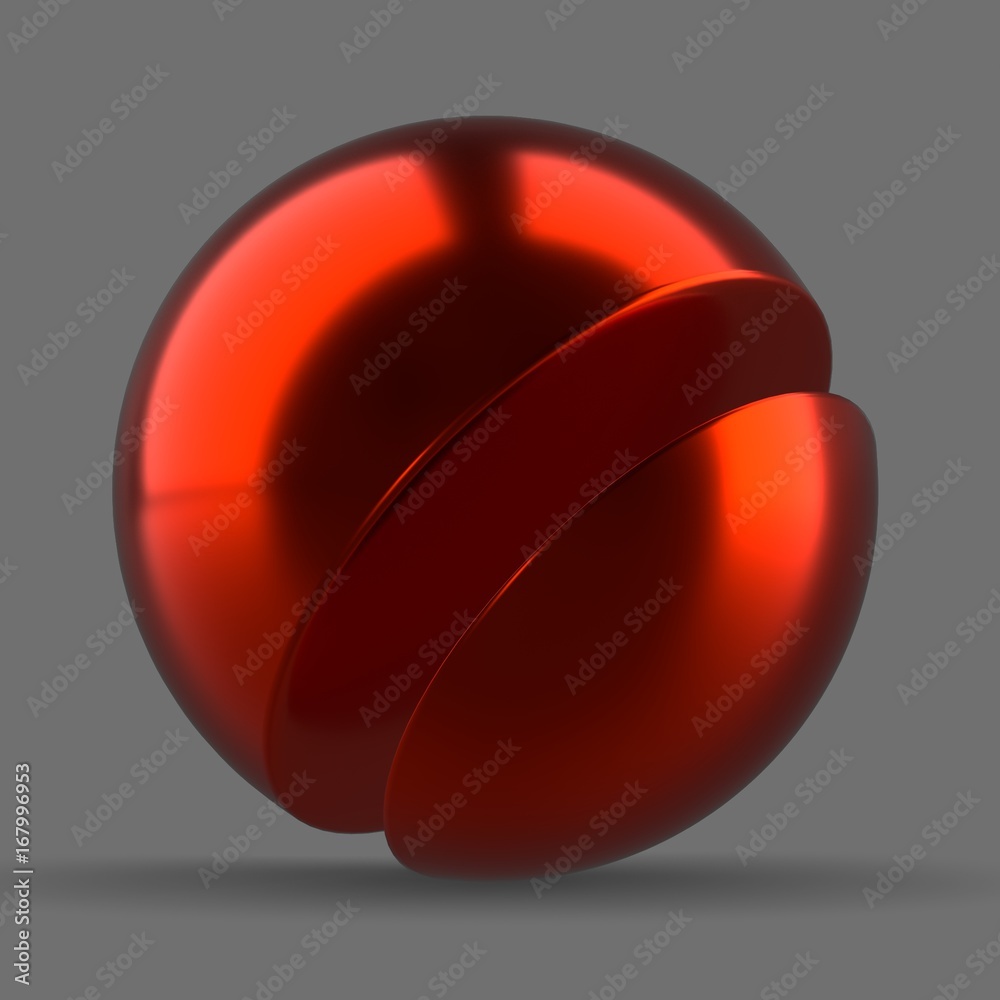 Red Anodized Metal1 Stock 3D asset | Adobe Stock