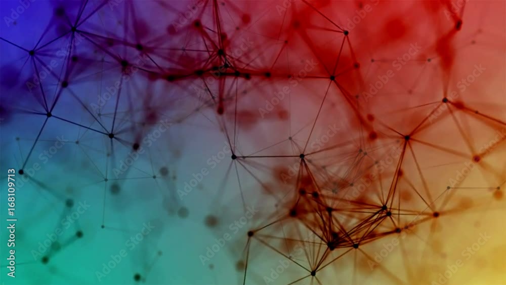 Composition based on Plexus. Use different methods of overlaying ...