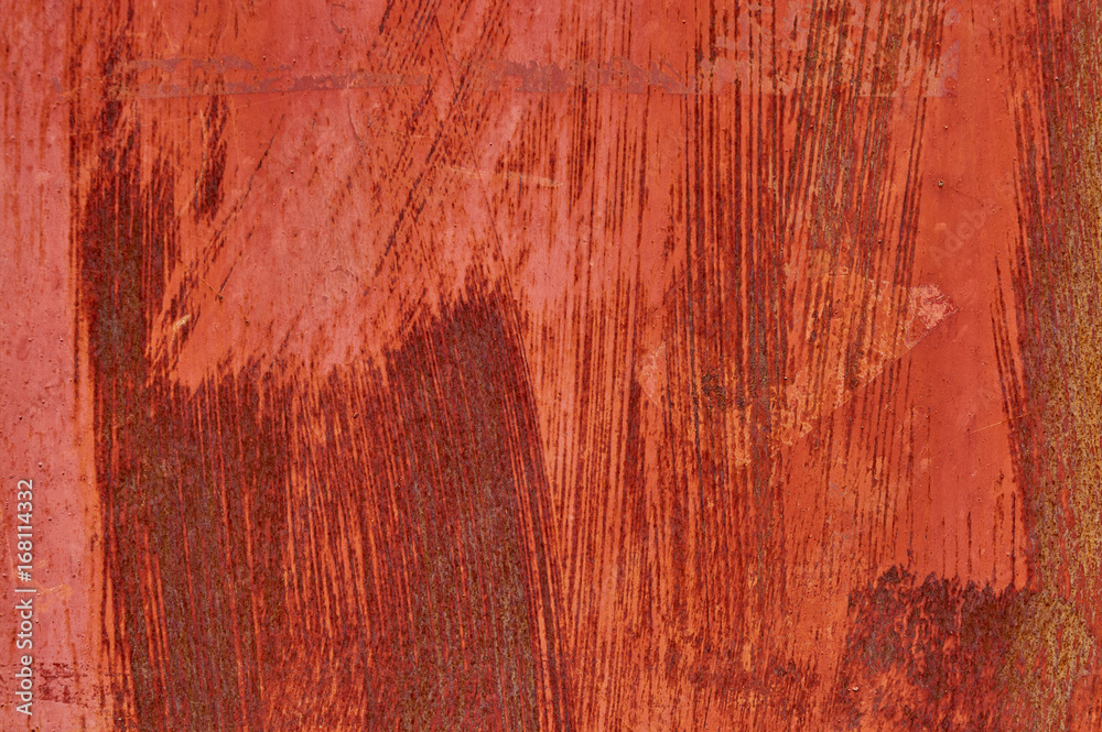 rugged and weathered red metal texture Stock Photo | Adobe Stock