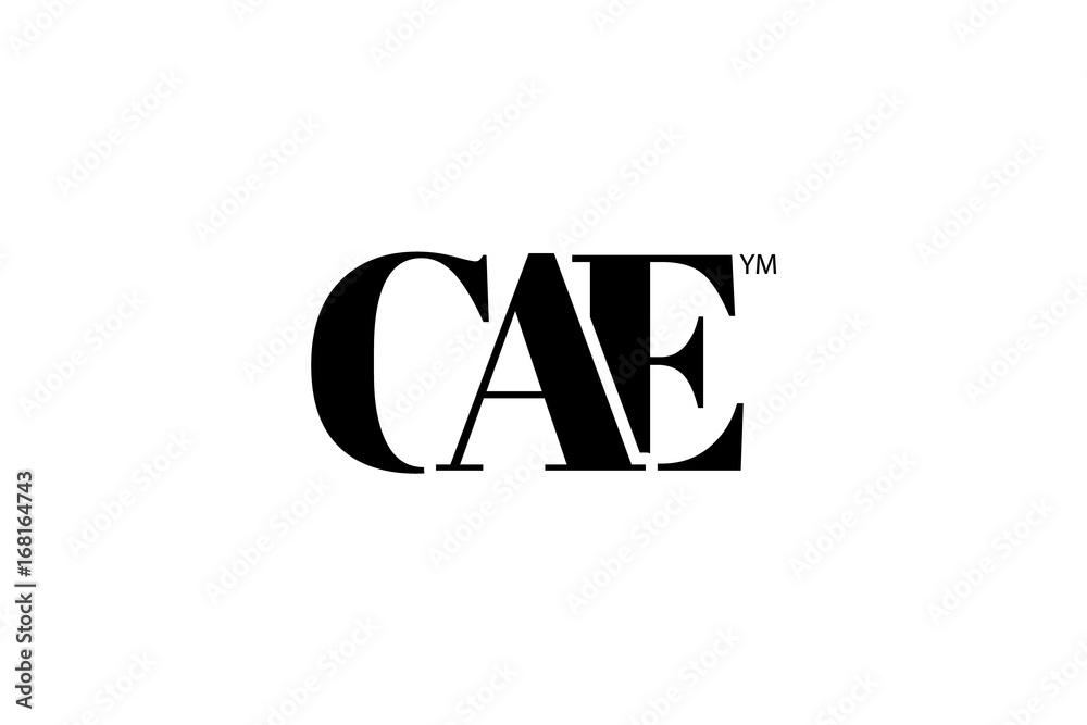 CAE Logo Branding Letter. Vector graphic design. Useful as app icon ...