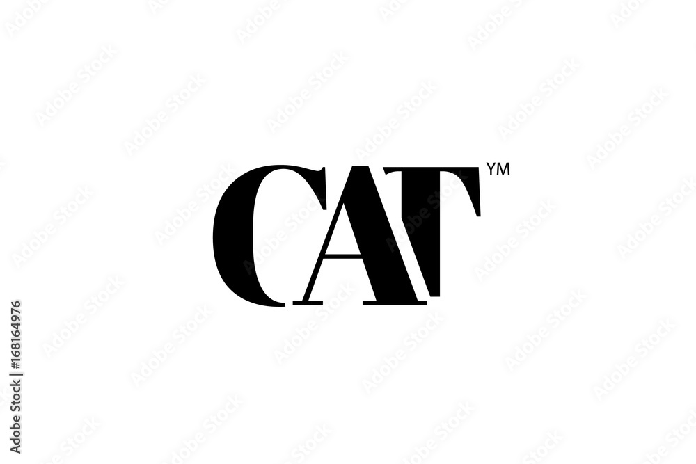 CAT Logo Branding Letter. Vector graphic design. Useful as app icon ...