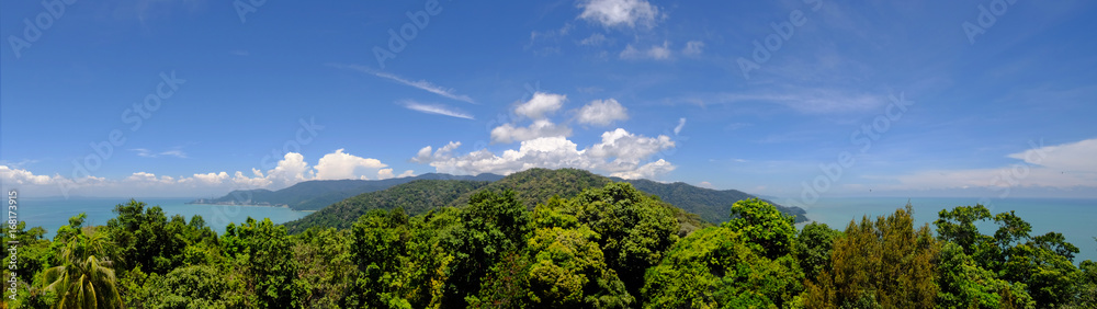 Penang National Park (Taman Negara Pulau Pinang) - scenic panoramic ...