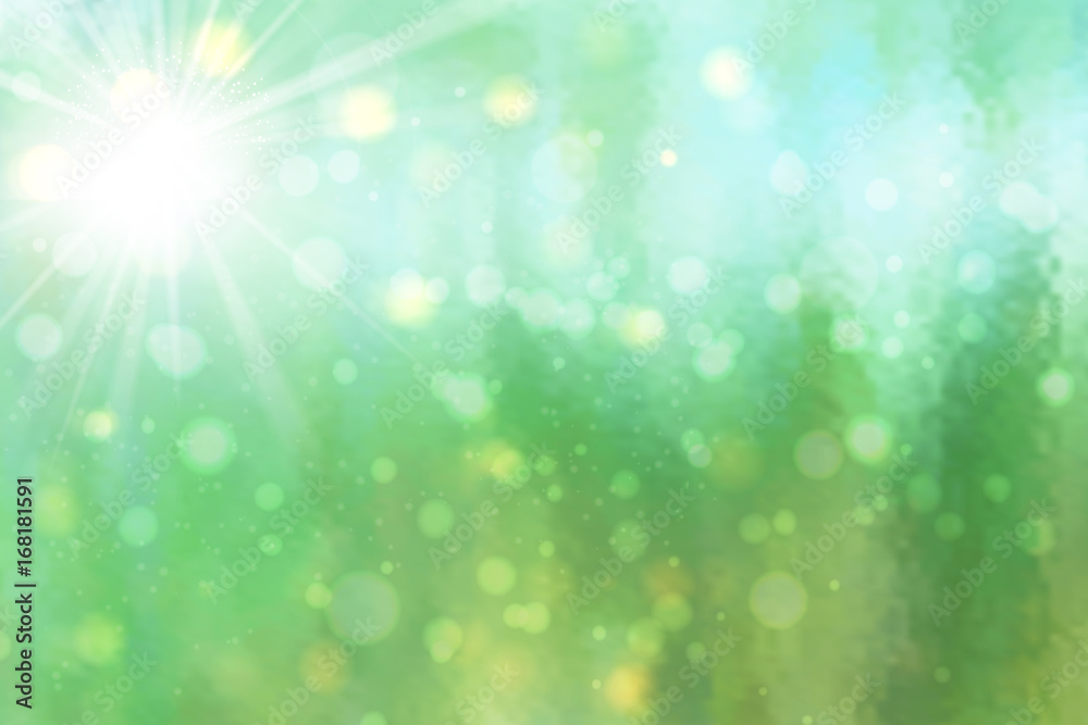 Abstract vector of backlight reflector and glitter bokeh lights ...