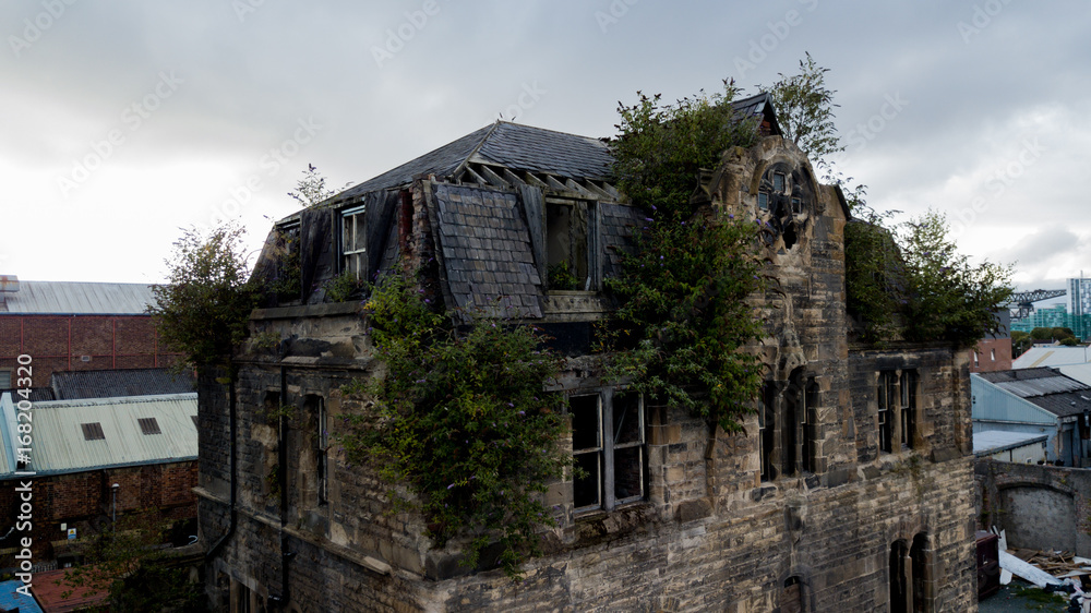 Haunted Building Stock Photo | Adobe Stock