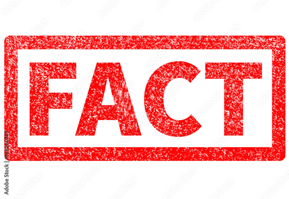 fact red rubber stamp on white background. fact sign. Stock ...