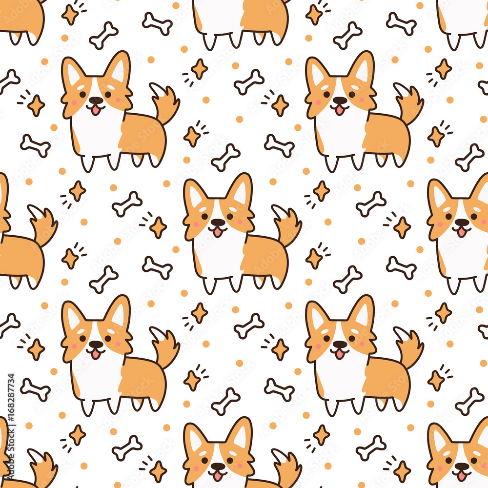 Corgi Pattern