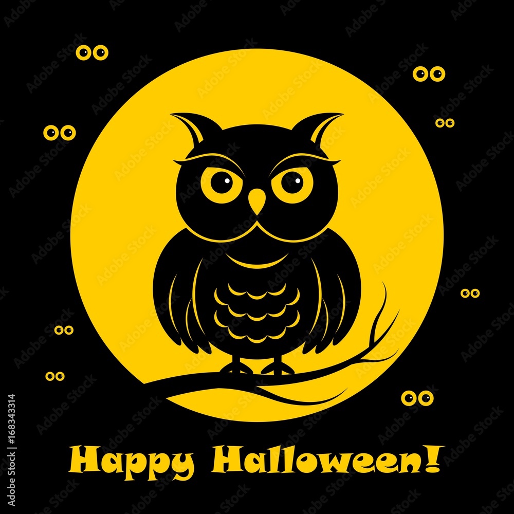 Halloween Owl Clip Art