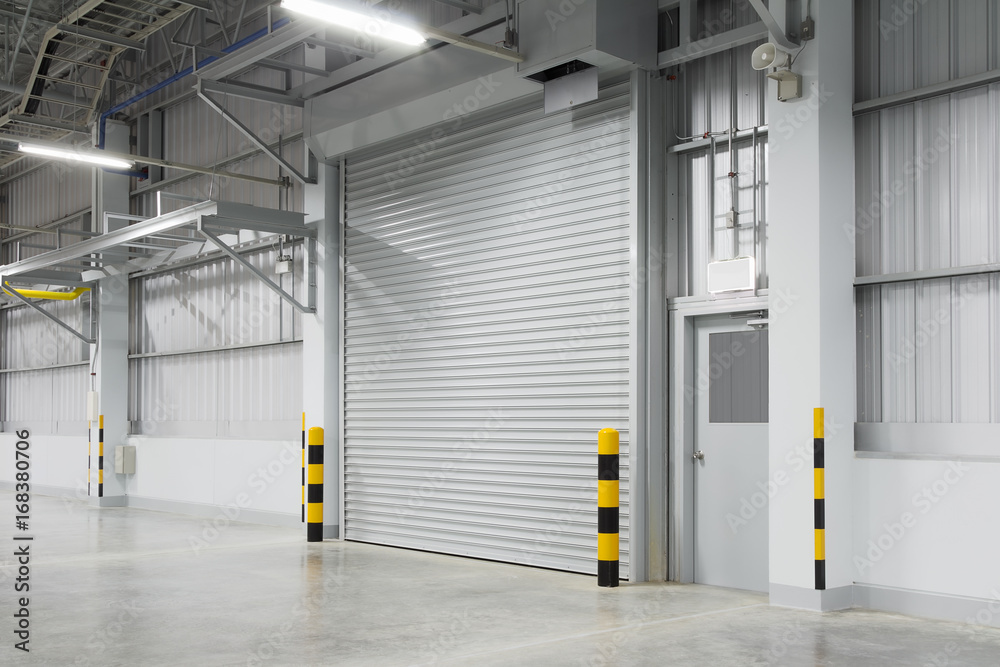 Roller door or roller shutter. Also called security door or security ...