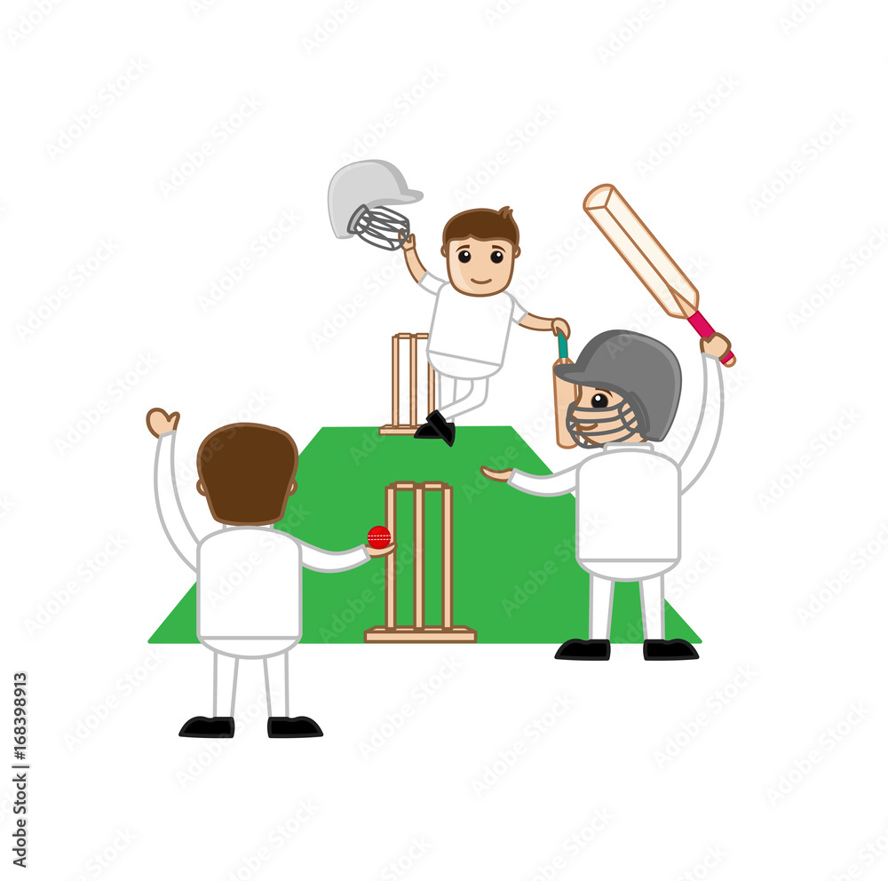 Cricket Match Animation