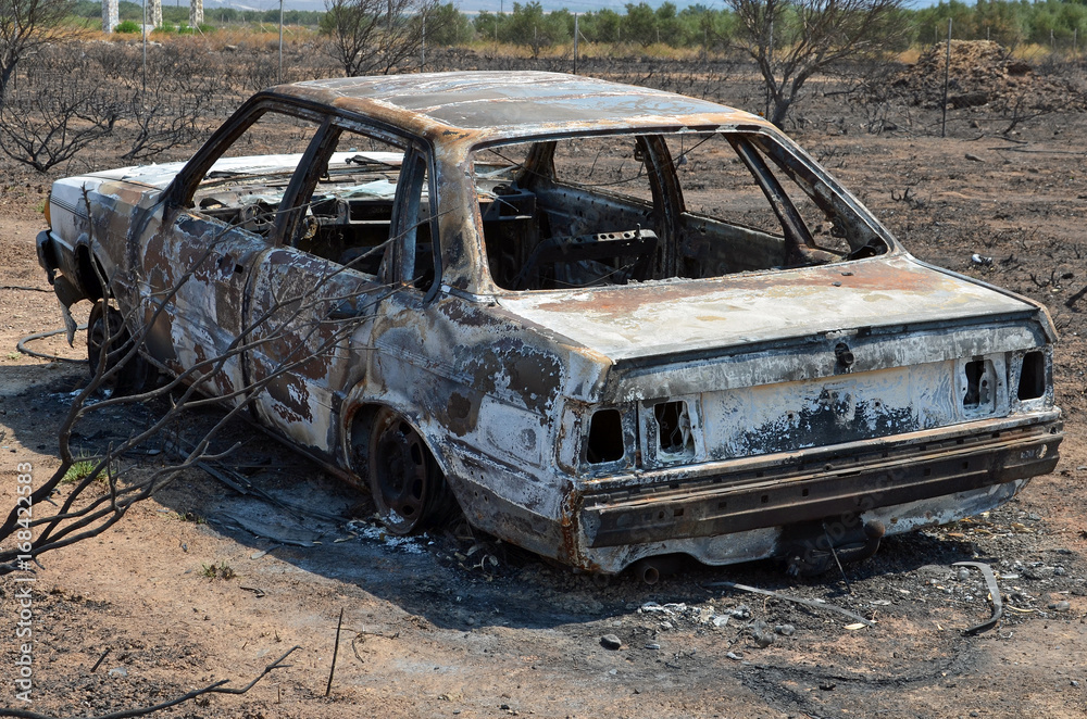 Autowrack Stock-Foto | Adobe Stock