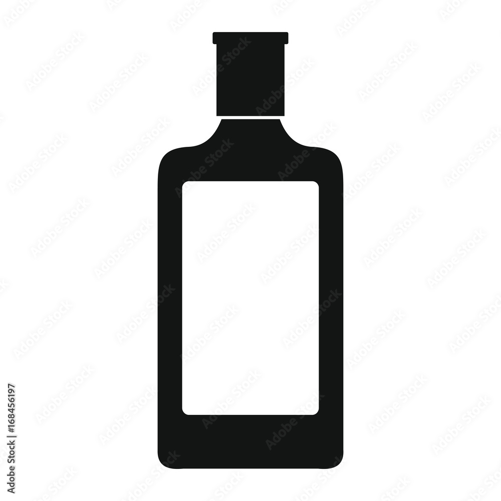 Alcohol Flask Silhouette