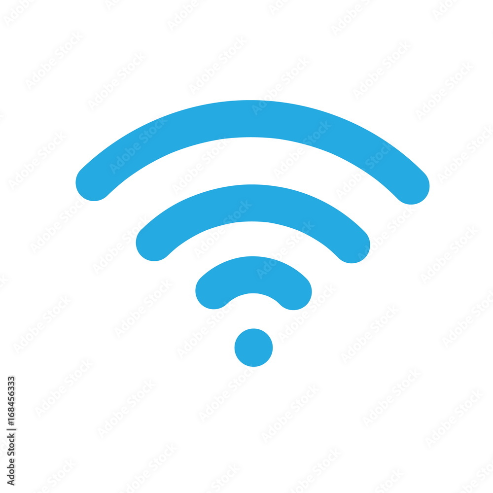 Wifi Logo Blue