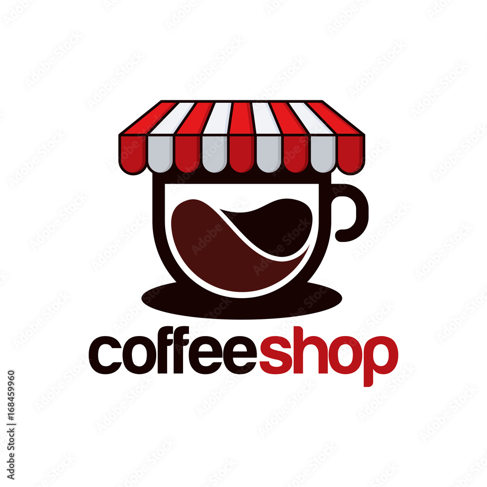 Coffee Shop Logo template, Cooffee Store logo designs vector ...