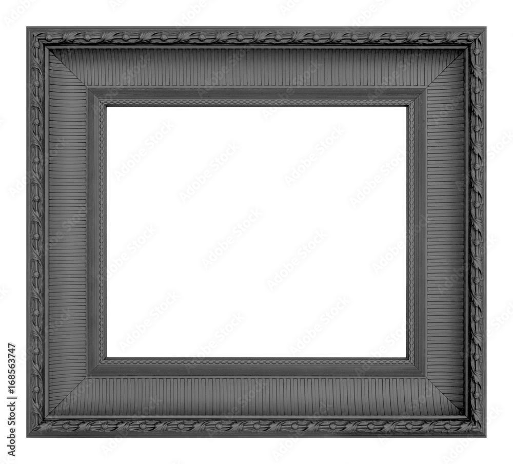 Antique black frame Stock Photo | Adobe Stock