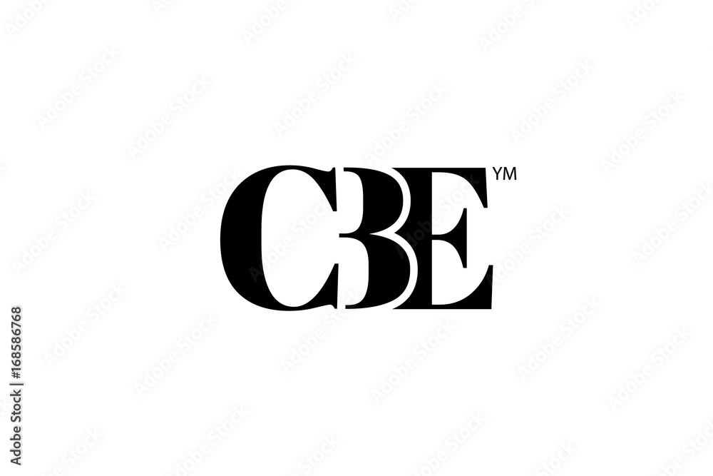 CBE Logo Branding Letter. Vector graphic design. Useful as app icon ...