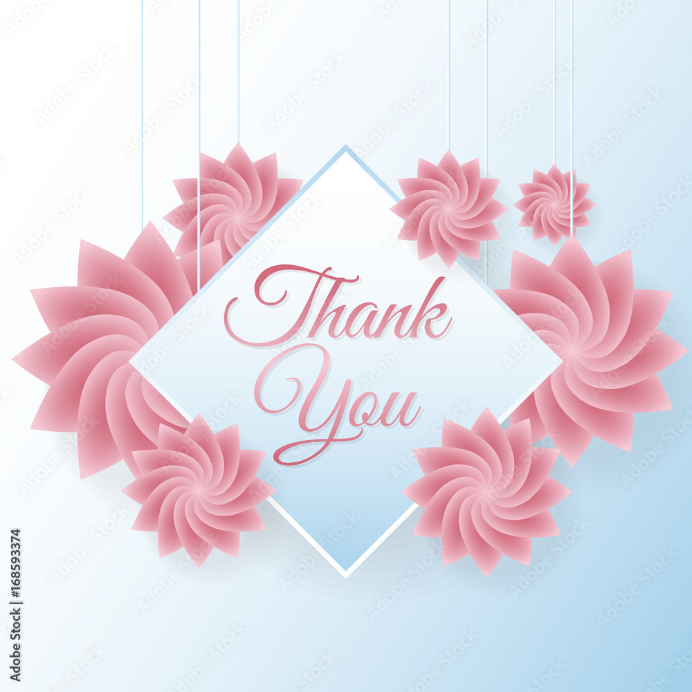 thank you Vector background Stock Vector | Adobe Stock