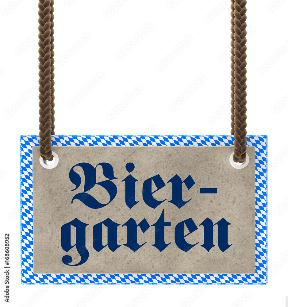 Biergarten, Button, Icon, Schild Stock-Illustration | Adobe Stock