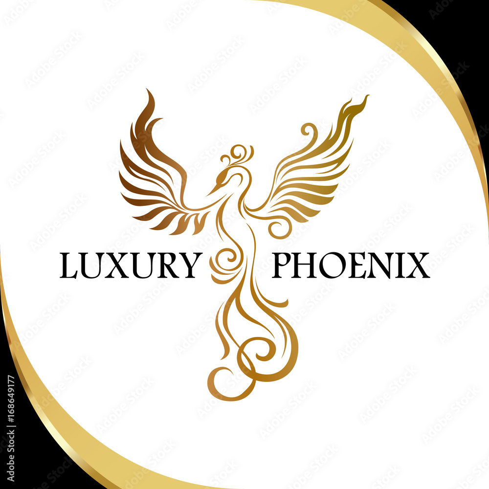 Phoenix Logo Stock Vector | Adobe Stock