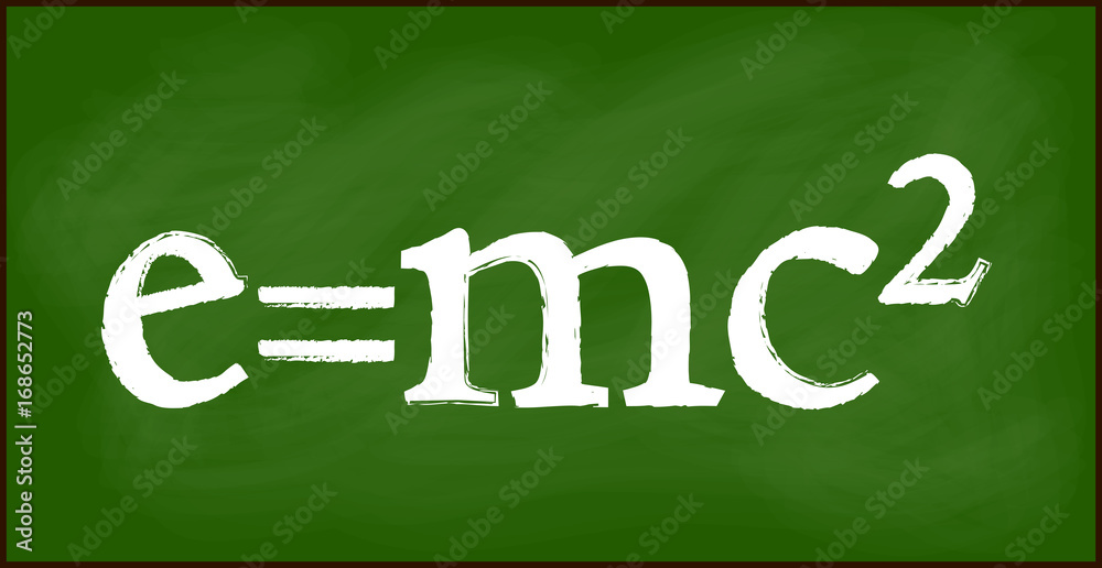 e = mc2 blackboard background beautiful banner wallpaper design ...