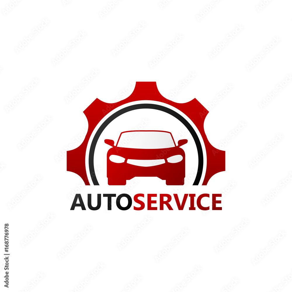 Automotive Service Logo Template Design Stock Vector | Adobe Stock