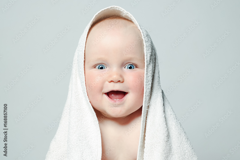 Cute Baby Smiling Face