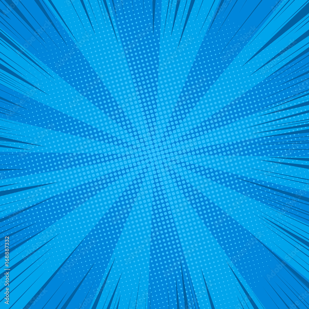 Comic retro background gradient halftone pop art style. Stock ...