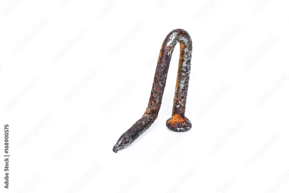 Rostiger Nagel Stock-Foto | Adobe Stock