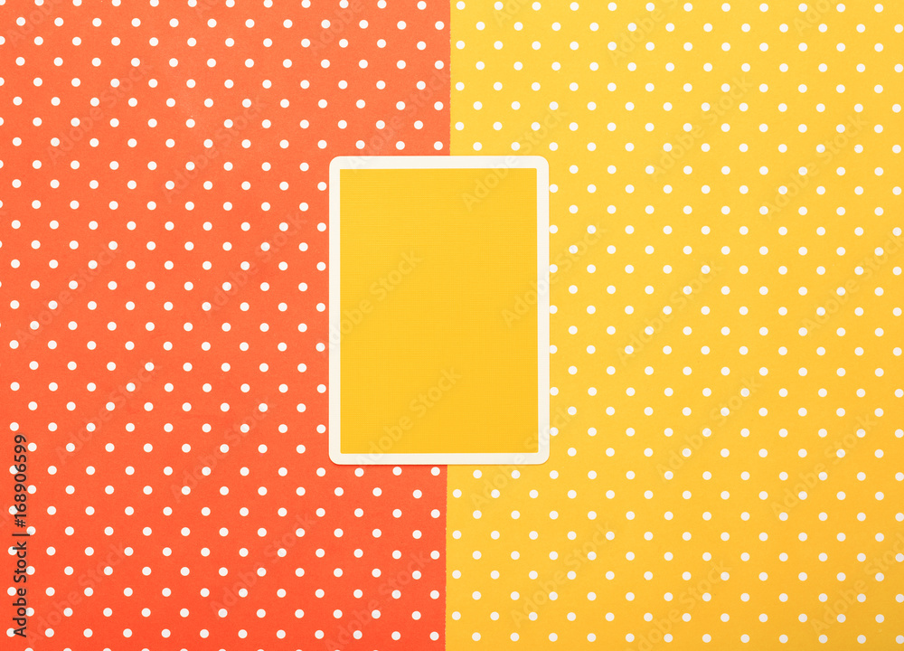 Playing cards with colorful topped background Stock Photo | Adobe Stock