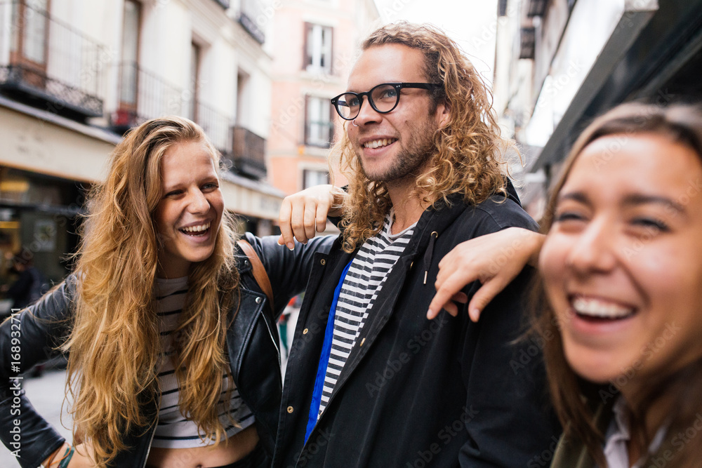 Fun in Madrid Stock Photo | Adobe Stock