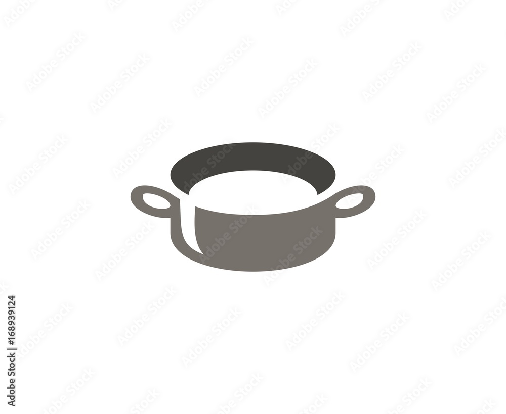 Pot logo Stock Vector | Adobe Stock