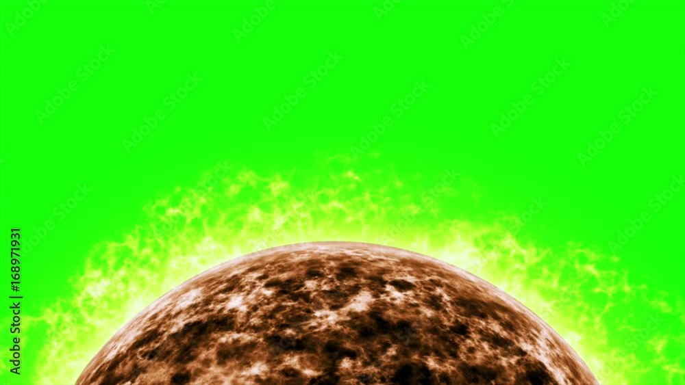 Sun surface with solar flares. Abstract scientific background. sun on ...