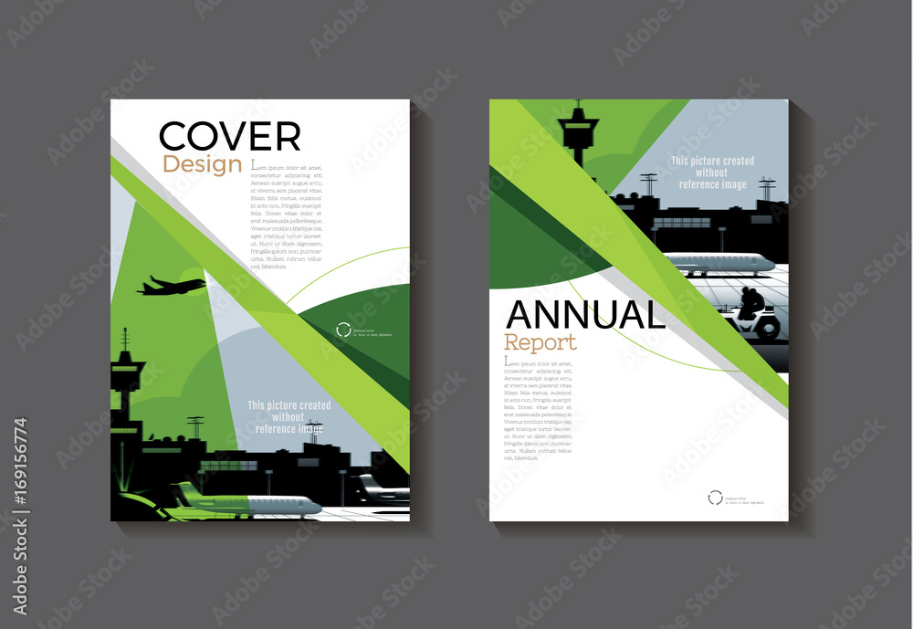 Vektorová grafika „green cover book design book modern cover abstract ...