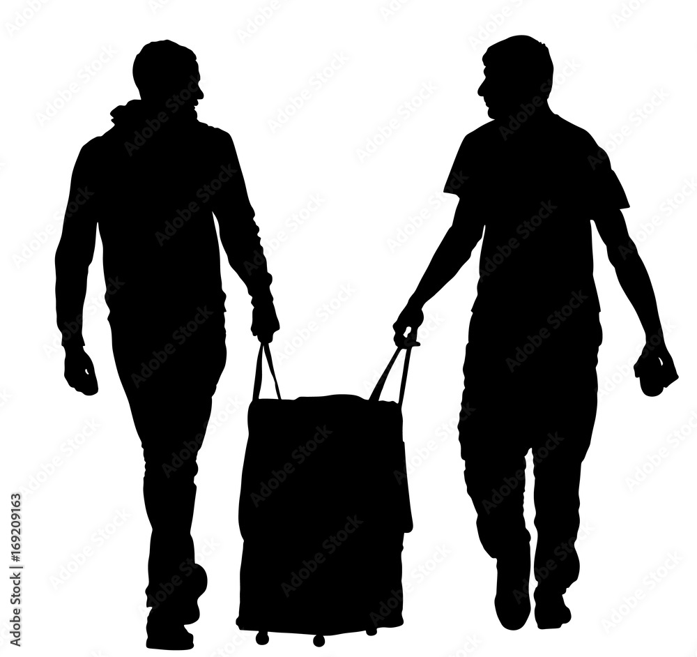 Luggage Silhouette Vector
