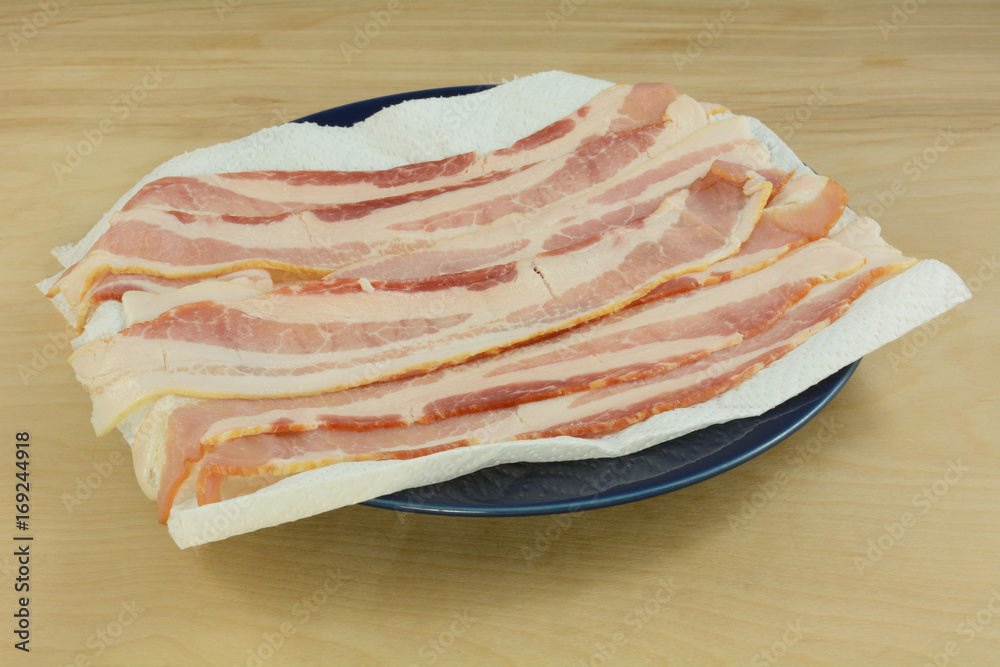 Blue Strip Of Bacon